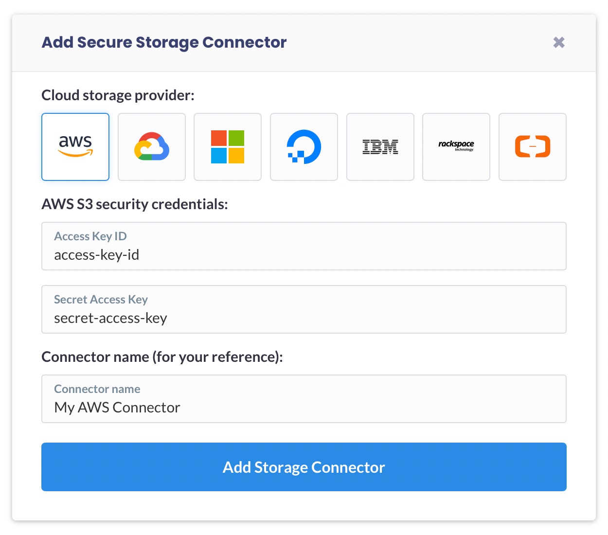 Introducing Secure Storage Connectors